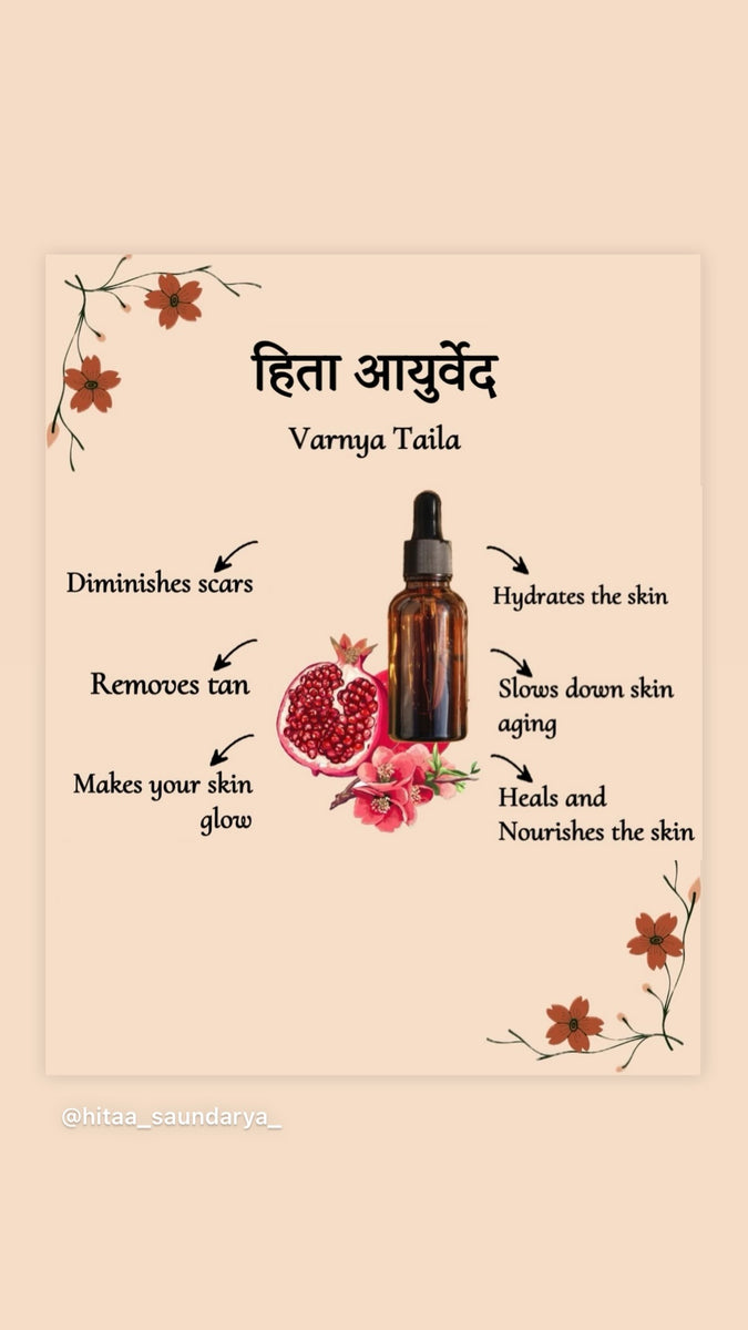 Varnya Mukha Tailum- Face serum – Hita_Ayurveda